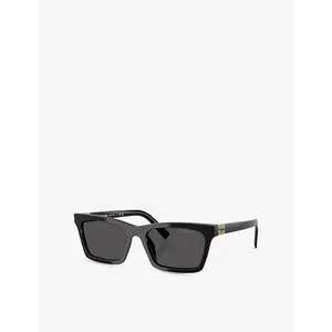 Miu Miu Mu A05s Square-frame Sunglasses - Black