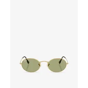 Ray-ban Gold Metal Sunglasses