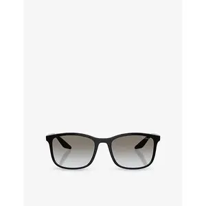 Prada Black Square Frame Sunglasses