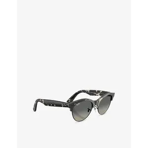 Ray-ban Rb2341 Clubmaster Sunglasses - Brown