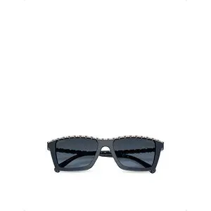 Chanel Rectangle Sunglasses - Blue
