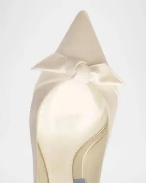 ALEXANDRE BIRMAN Clarita Slingback Pumps - Bianco
