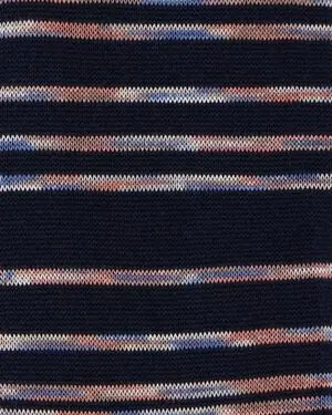 Paul Smith Pinstripe Crew Socks Navy