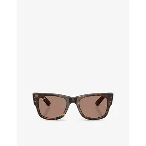 Ray-ban Mega Wayfarer Square-frame Sunglasses - Brown