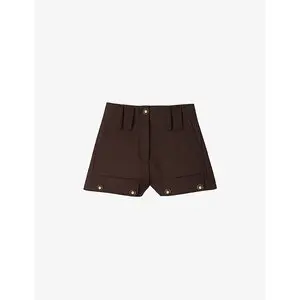 Sandro Belted Shorts For Women