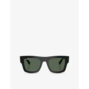 Ray-ban Scuderia Ferrari Collection Square-frame Sunglasses - Black