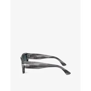 Persol Po3380s Polarised Square Sunglasses - Grey