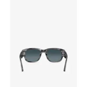 Persol Po3380s Polarised Square Sunglasses - Grey