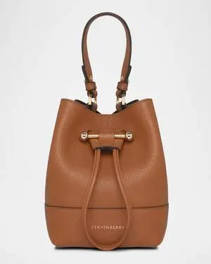 Strathberry Osette Drawstring Crossbody Bag - Tan