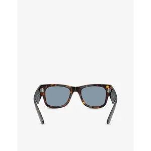 Ray-ban Mega Wayfarer Square-frame Propionate Sunglasses - Brown