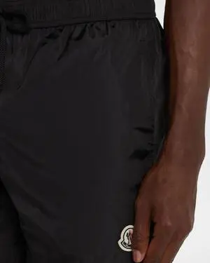 Moncler Drawstring Swim Shorts - Black