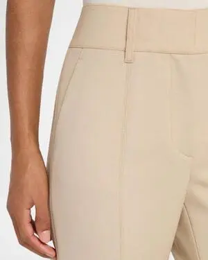 Gabriela Hearst Rhein Virgin Wool Flared Pants - Khaki