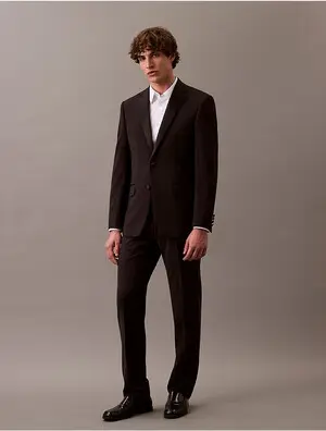 Calvin Klein Tuxedo Blazer - Black