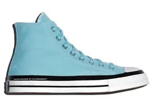 CONVERSE Chuck Taylor All Star 70 Hi Fragment Sneakers - Light Blue/white