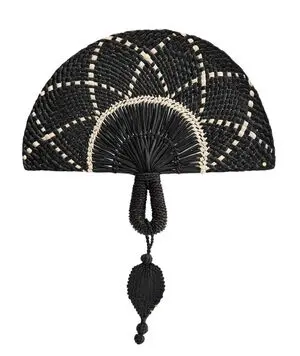 Cuyana Palma Hand Fan - Black