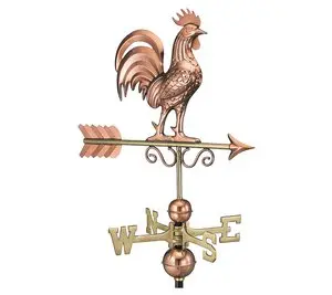 GOOD DIRECTIONS Bantam Rooster Weathervane Pure Copper Goo D Directions - One-color
