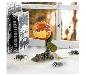 GLITZHOME 9h Halloween Resin Hungry Chomper T Able Decor - One-color