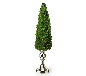 MACKENZIE-CHILDS Courtly Check Large Pedestal B Xwood Tree - One-color