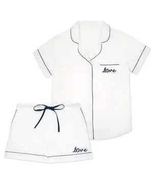 AME & LULU Short Pajama Set - Love Stitched