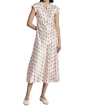 Knee Length Daisy Dot Dresses