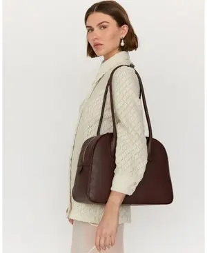 HYER GOODS La Autostrada Tote Bag - Brown