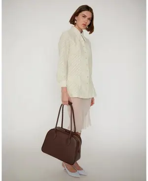 HYER GOODS La Autostrada Tote Bag - Brown