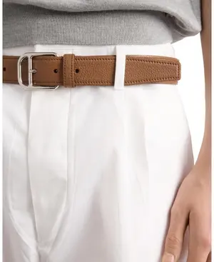 Prada Leather Belt - Brown