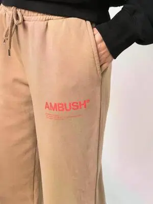 AMBUSH Logo-print Wide-leg Joggers
