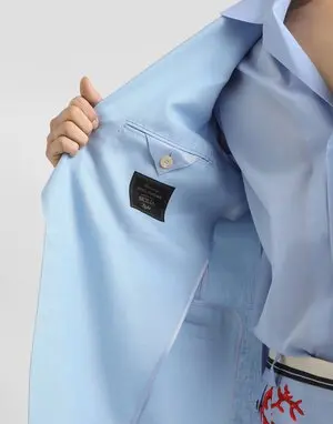 Dolce & Gabbana Sicilia Single-breasted Linen Jacket
