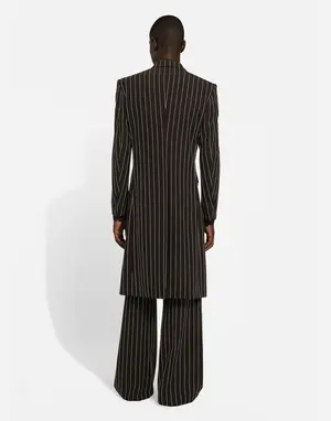 Dolce & Gabbana Silk Martini-fit Shirt With Shirt Front - Brown