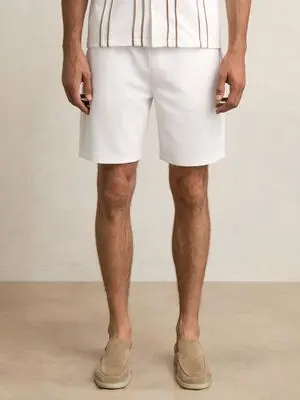 REISS Angus Textured Drawstring Shorts