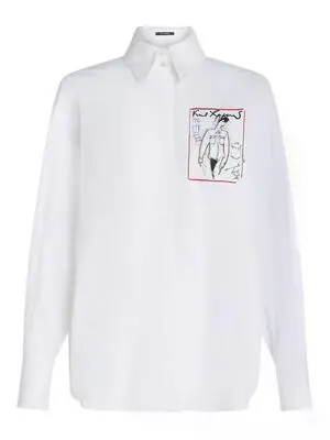 Karl Lagerfeld Office Wear Shirts For Women