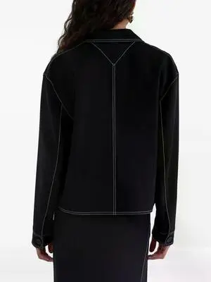 Karl Lagerfeld Contrast-stitching Blazer