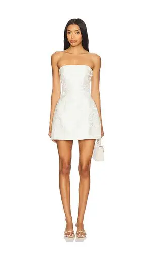 MORE TO COME Chrissie Mini Dress - Ivory