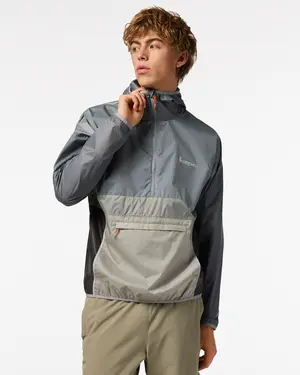 COTOPAXI Cotopaxi Teca Half-Zip Windbreaker Jacket Storm Clouds