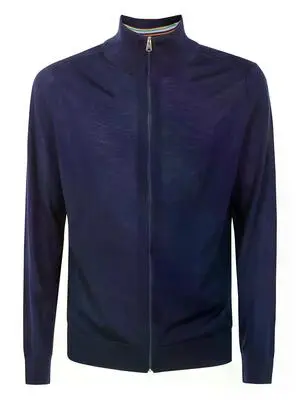 Paul Smith High-neck Zip-front Cardigan