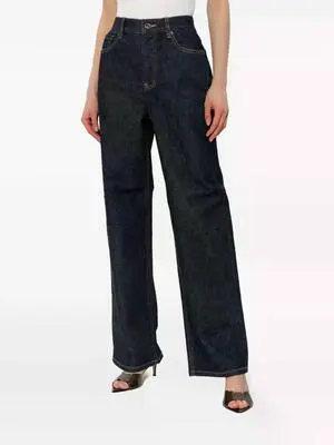 SELF-PORTRAIT 5-pocket Straight Jeans