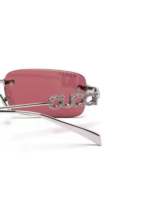 Gucci Rimless Sunglasses - Silver