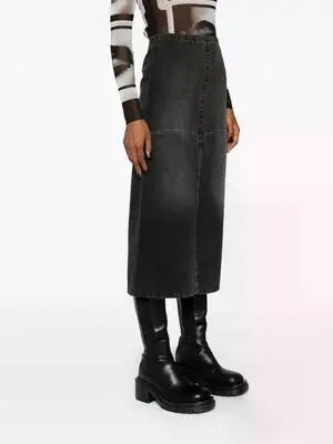 MAISON MARGIELA Denim Midi Skirt