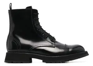 Alexander McQueen Lace-up Ankle Boots