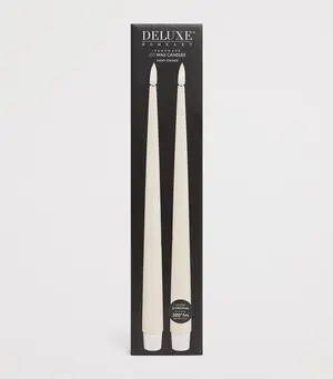 DELUXE HOMEART Wax Led Dinner Candles