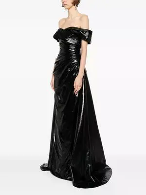 SAIID KOBEISY Strapless Long Dress