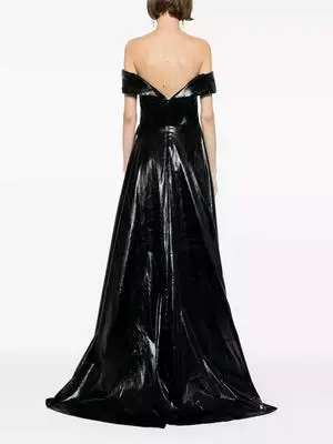 SAIID KOBEISY Strapless Long Dress