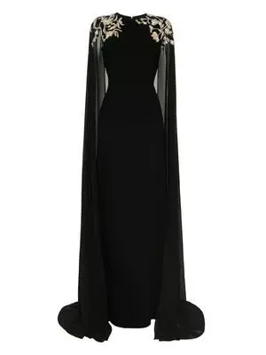 SAIID KOBEISY Embroidered Maxi Dress