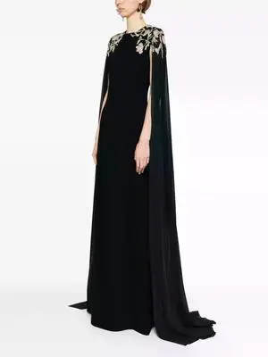 SAIID KOBEISY Embroidered Maxi Dress