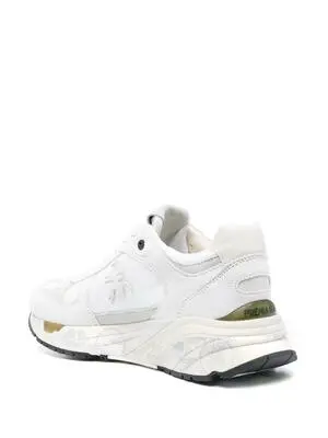 Premiata Mase Panelled Sneakers - Neutrals
