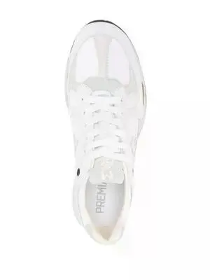 Premiata Mase Panelled Sneakers - Neutrals