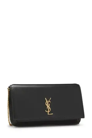 Saint Laurent Calfskin Cassandre Phone Holder