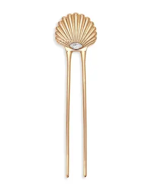 Ettika Santorini Shell Hair Pin - Gold