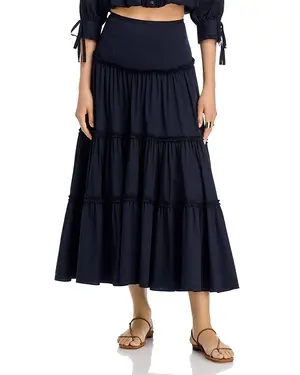Cinq A Sept Draped Skirts